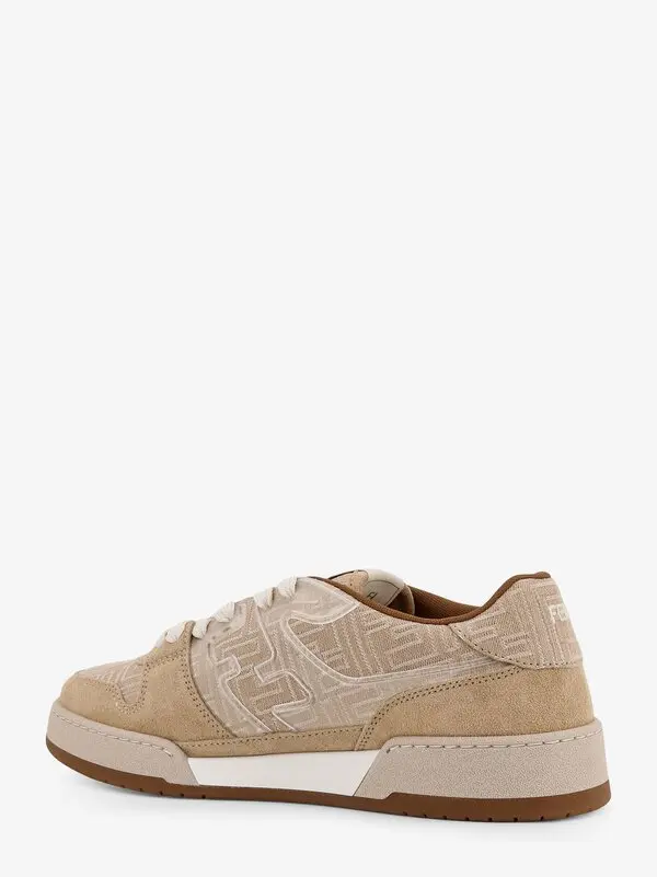 Fendi Match Ff Jacquard Low-top Sneakers