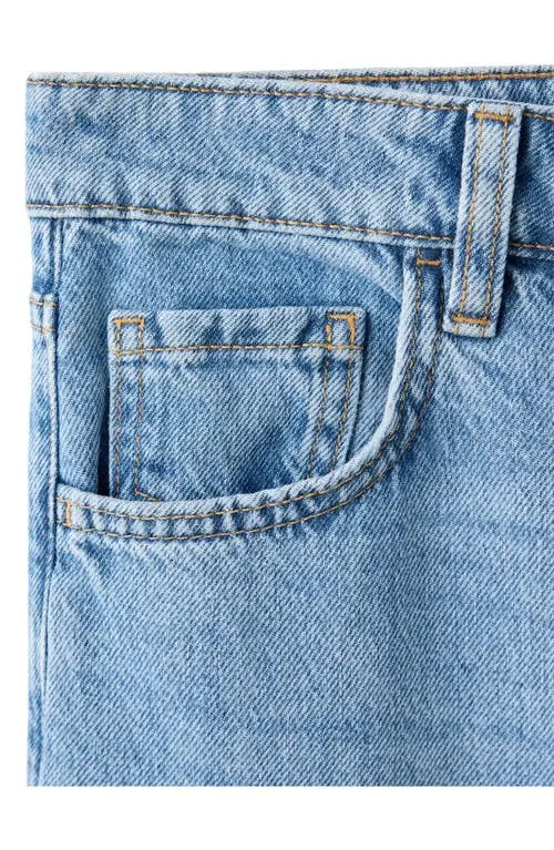 Mango Danila High-waist Wide-leg Jeans - Medium Blue