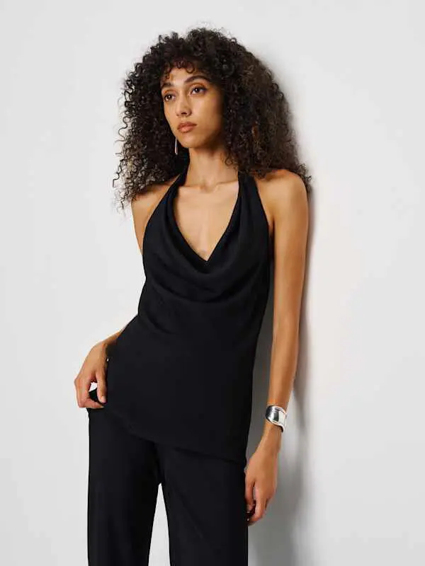 REFORMATION Mina Two Piece - Black