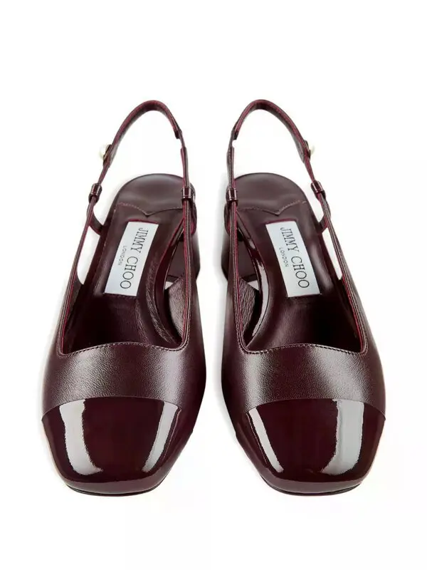 JIMMY CHOO Elisa Slingback Pumps - Red