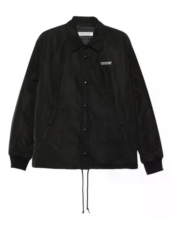 Undercover Press-stud Fastening Jacket - Black