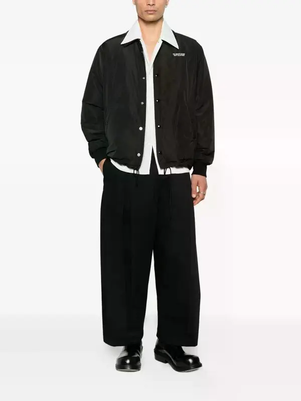 Undercover Press-stud Fastening Jacket - Black