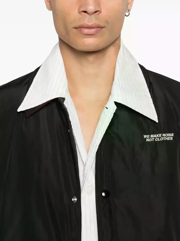 Undercover Press-stud Fastening Jacket - Black