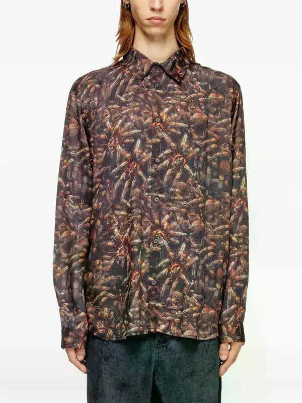 DIESEL® Spider-print Shirt
