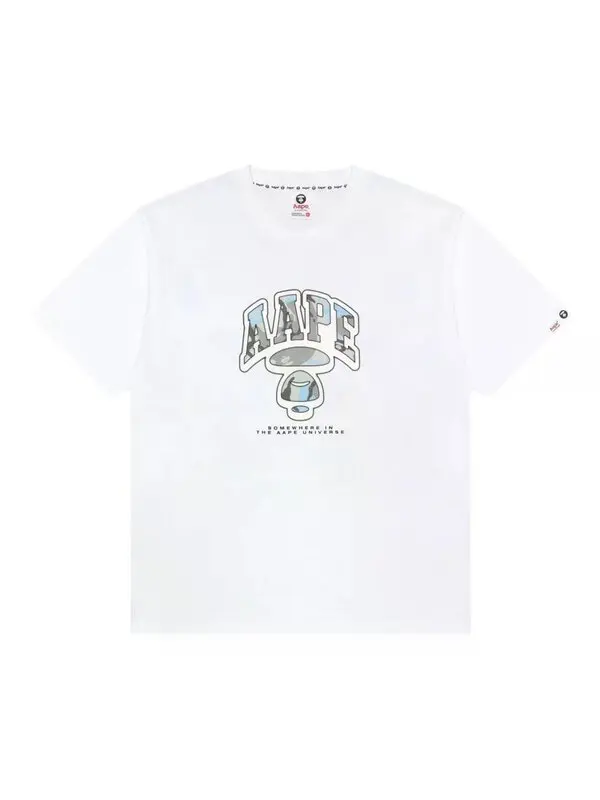 AAPE BY *A BATHING APE® Cotton T-shirt - White