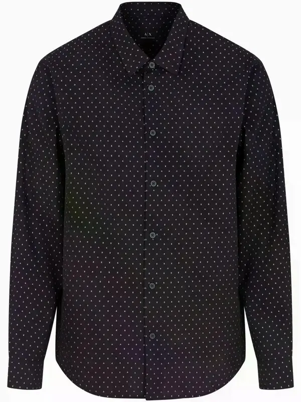 Armani Exchange Polka-dot Shirt
