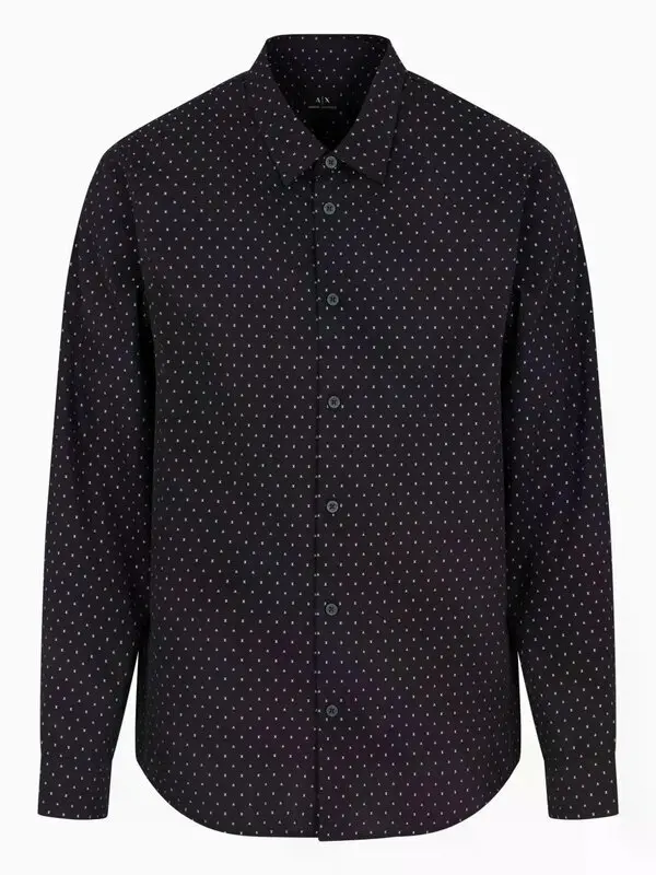 Armani Exchange Polka-dot Shirt