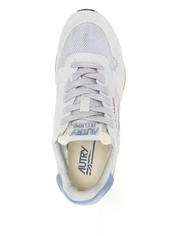 AUTRY Mesh-panel Suede Sneakers