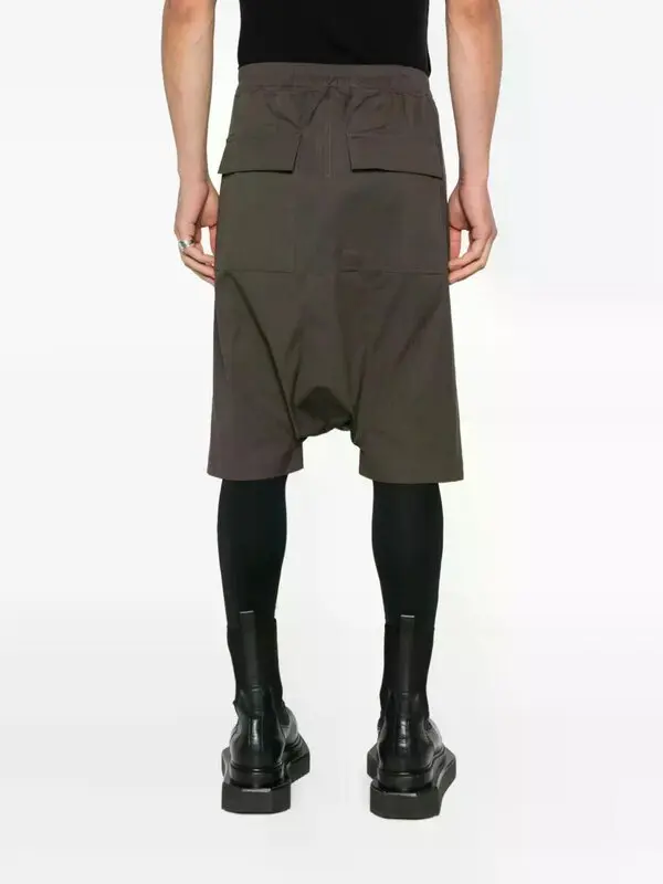 Rick Owens Drawstring Bermuda Shorts - Grey