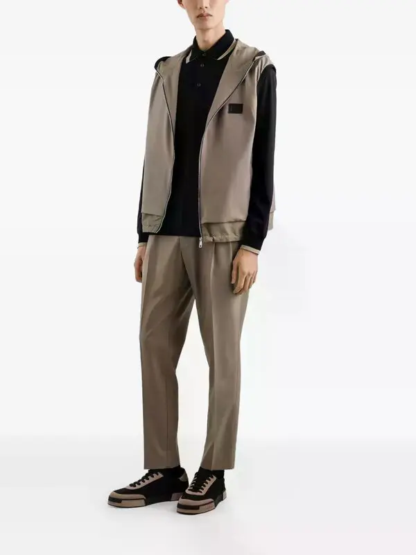 Dolce & Gabbana Long-sleeved Polo Shirt