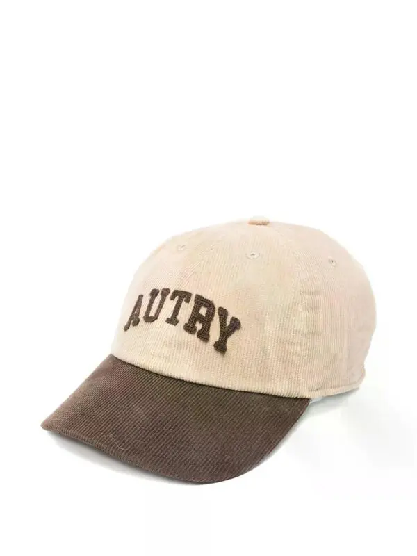 AUTRY Corduroy Baseball Cap - Neutrals