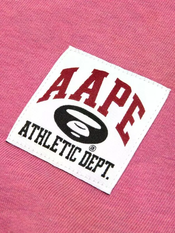 AAPE BY *A BATHING APE Embroidered-logo Crew-neck Sweatshirt