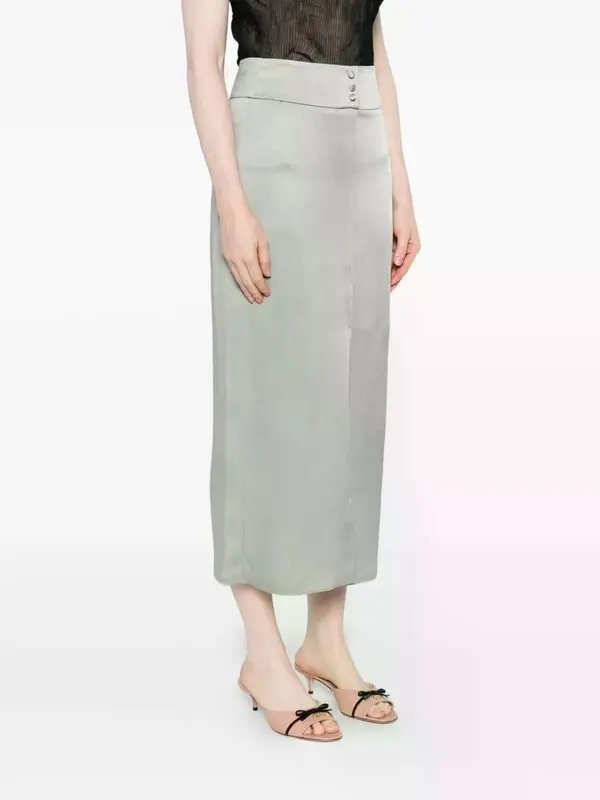 FORTE_FORTE Straight Midi Skirt