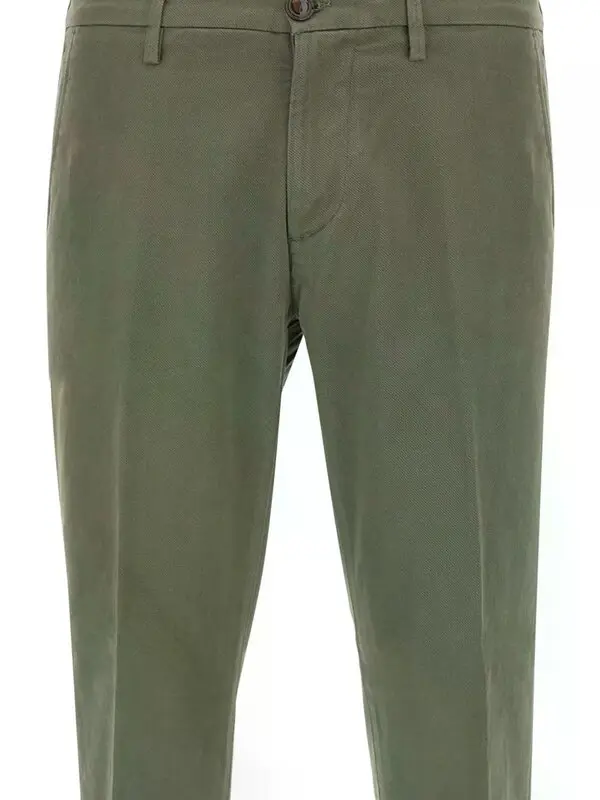 RE-HASH Cuffed Welt-pocket Trousers