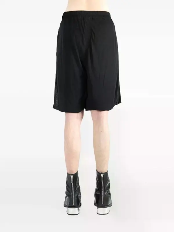 Rick Owens Drawstring Side-slit Shorts