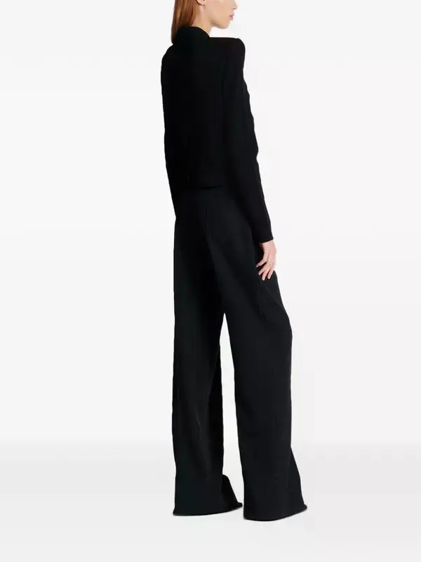 Balmain Crop Knit Cardigan With Gold-tone Buttons