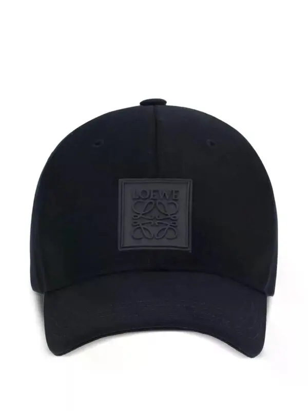 Loewe Logo-plaque Baseball Cap - Blue