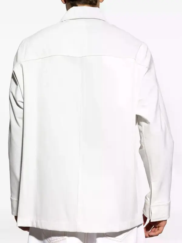 Givenchy Logo-embroidered Shirt Jacket