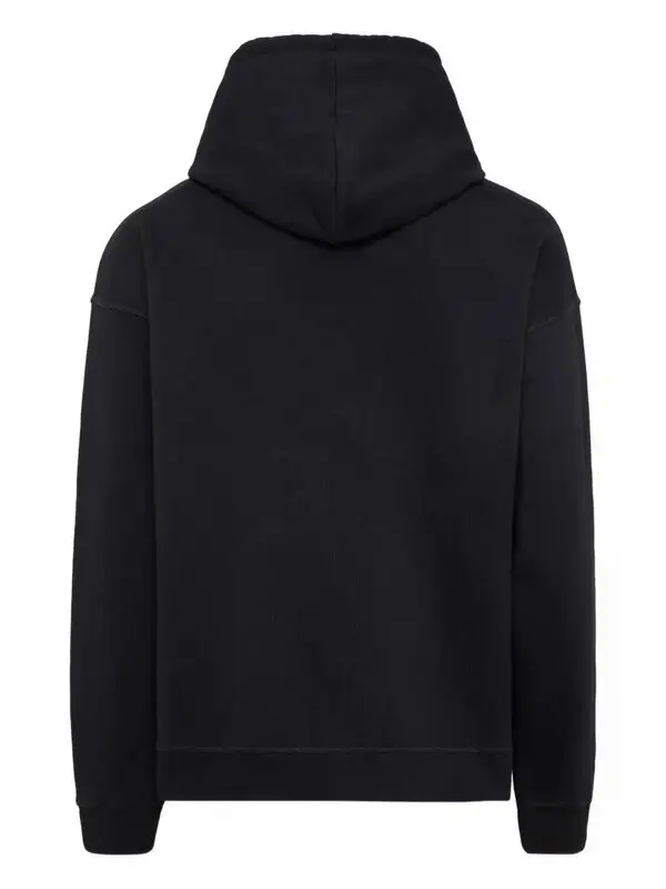 Dsquared2 Printed Hoodie - Black