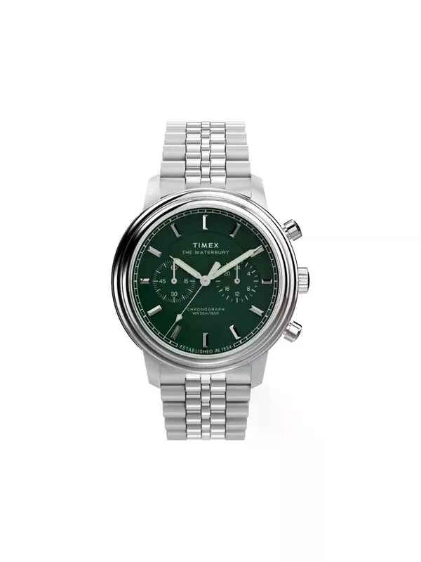 Timex Waterbury 41mm Strap Watch - Green