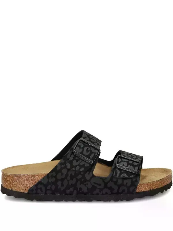 BIRKENSTOCK Leopard-print Buckle Sandals