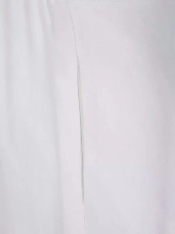 Emporio Armani Pleated-front Straight Trousers - Neutrals