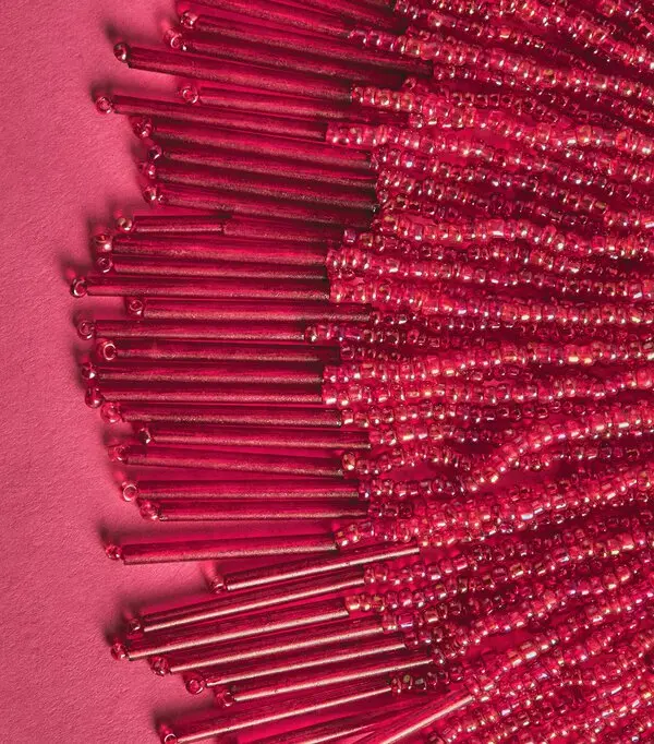 Harrods Beaded Tassel Tree Decoration