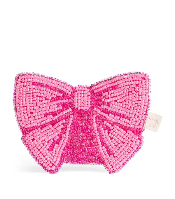 KONGES SLOJD Beaded Bow Wallet - Pink