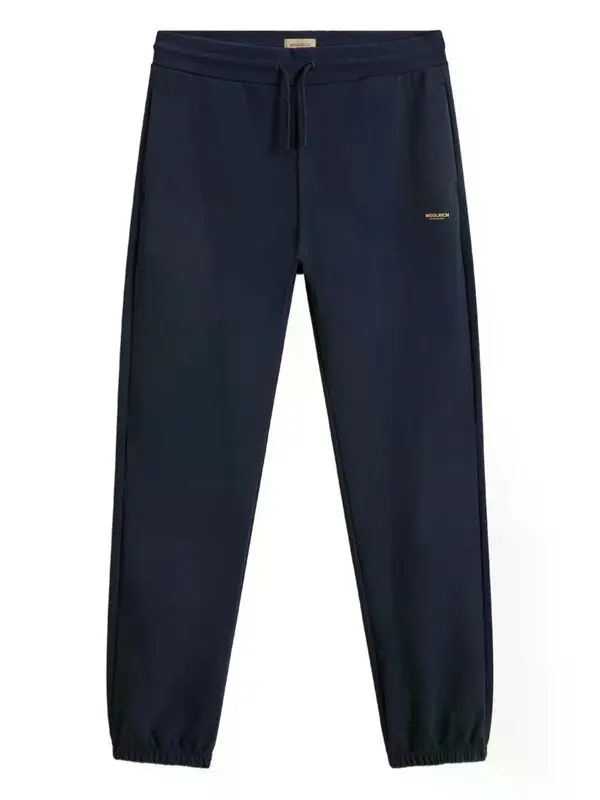 Woolrich Logo-embroidered Sweatpants - Blue