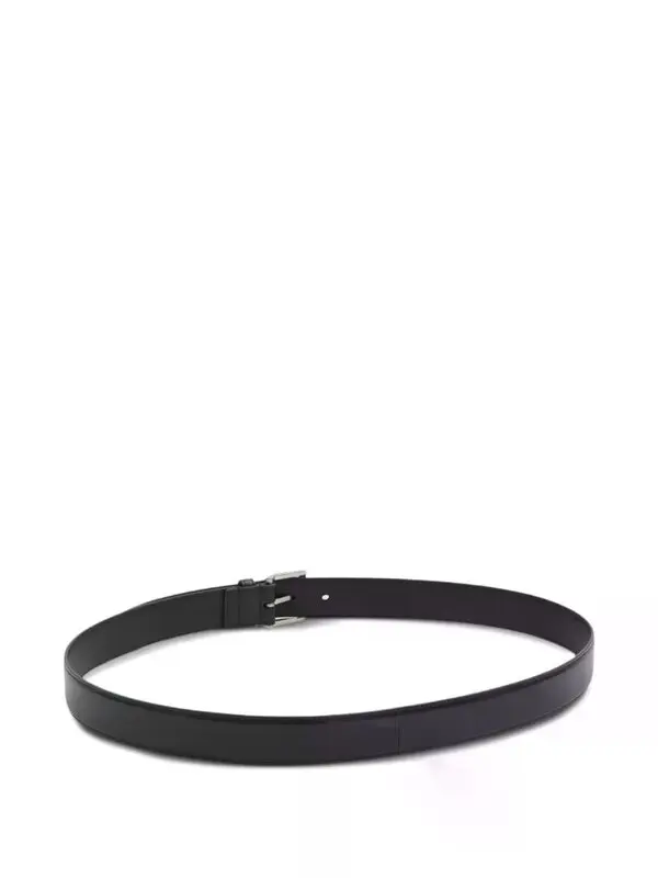 Saint Laurent Square Buckle Leather Belt