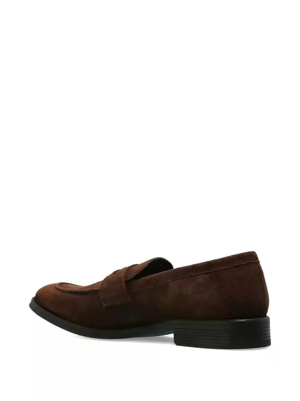 Paul Smith Penny-strap Suede Loafers