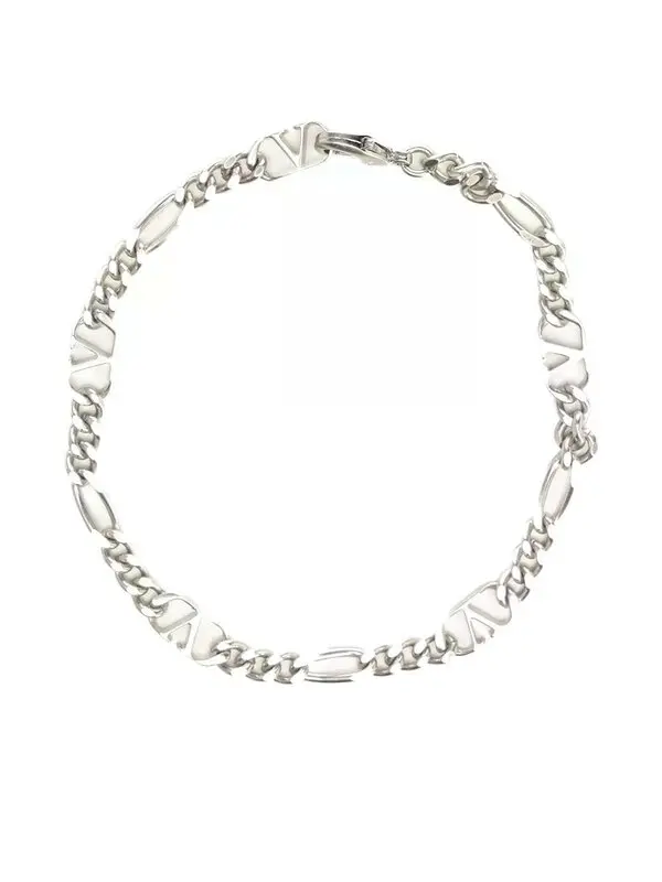 Valentino Garavani Vlogo Signature Chain Bracelet - Silver