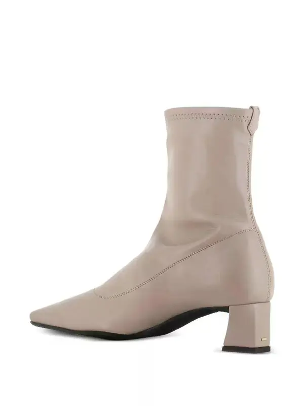 GIUSEPPE ZANOTTI Square-toe Block-heel Boots