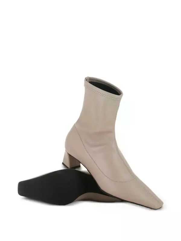 GIUSEPPE ZANOTTI Square-toe Block-heel Boots
