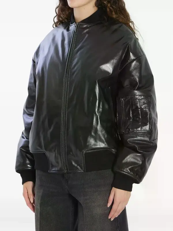 SALVATORE SANTORO Zip-front Bomber Jacket