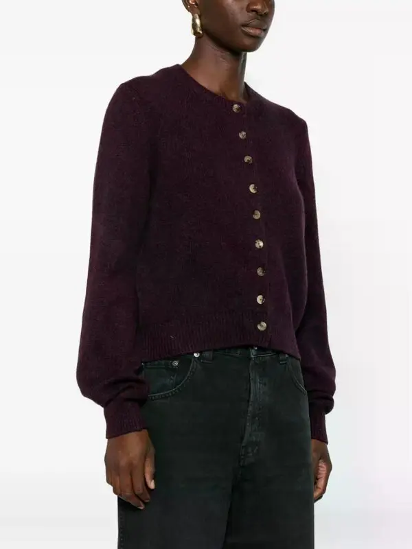 Khaite Everheart Cardigan - Purple