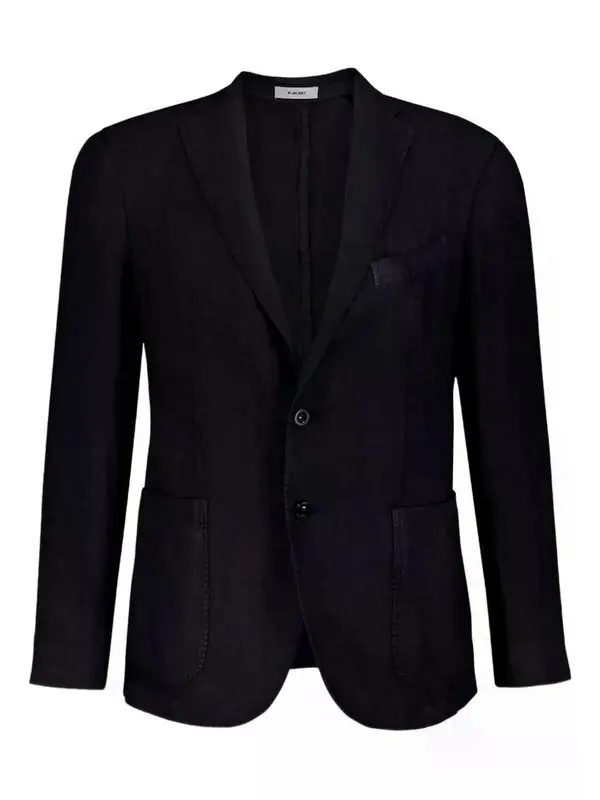 Boglioli Single-breasted Blazer - Black