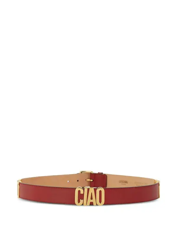 Moschino Leather Belt