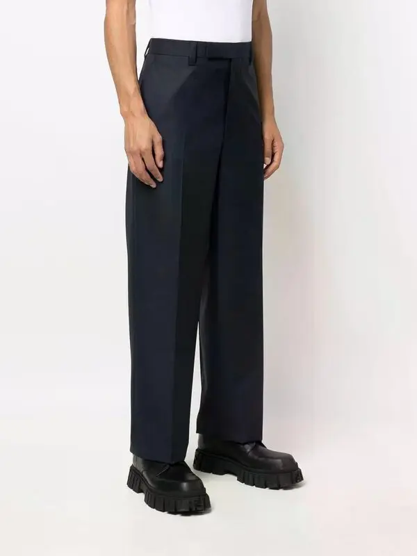 Prada Plaid Trousers