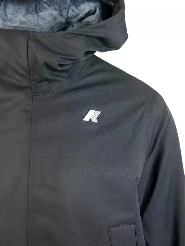 K-WAY Hooded Zip-fastening Jacket