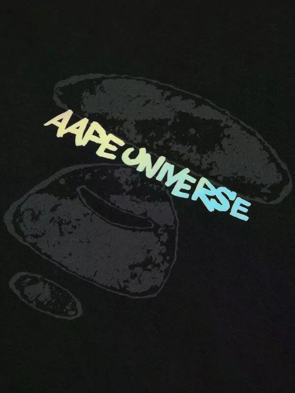 AAPE BY *A BATHING APE Long-sleeved T-shirt - Black