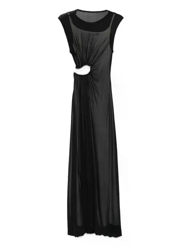 Christopher Esber Cut-out Draped Maxi Dress