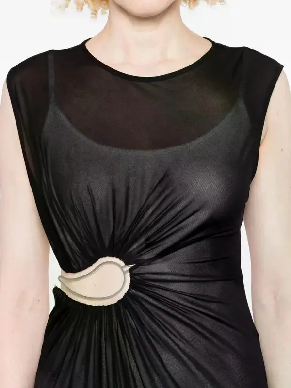 Christopher Esber Cut-out Draped Maxi Dress