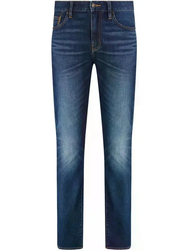 Armani Exchange Straight-leg Jeans - Blue