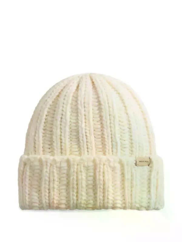 Woolrich Ribbed-knit Beanie - Neutrals