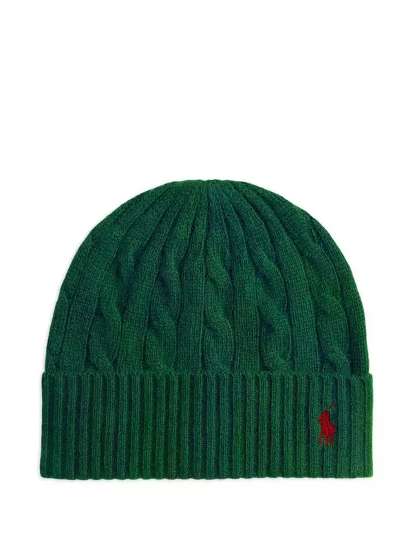 Polo Ralph Lauren Cable-knit Beanie - Green
