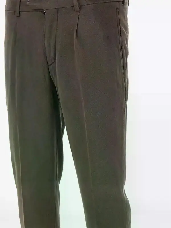 DEVORE INCIPIT Pleated Trousers - Brown