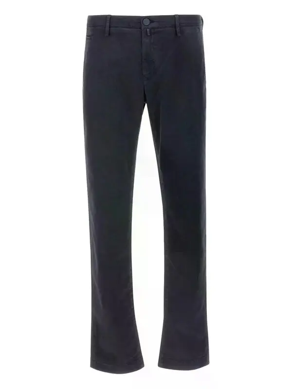 Jacob Cohen Five-pocket Button Trousers - Blue