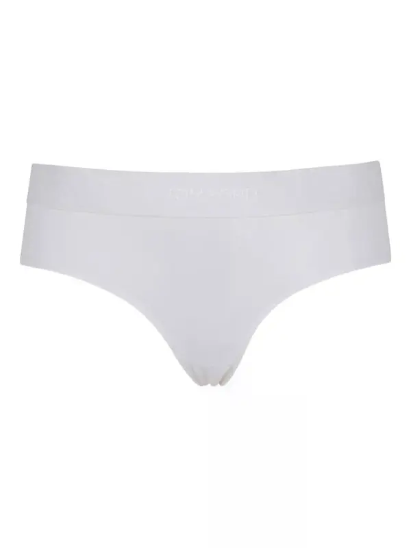 TOM FORD Branded-waistband Briefs - White
