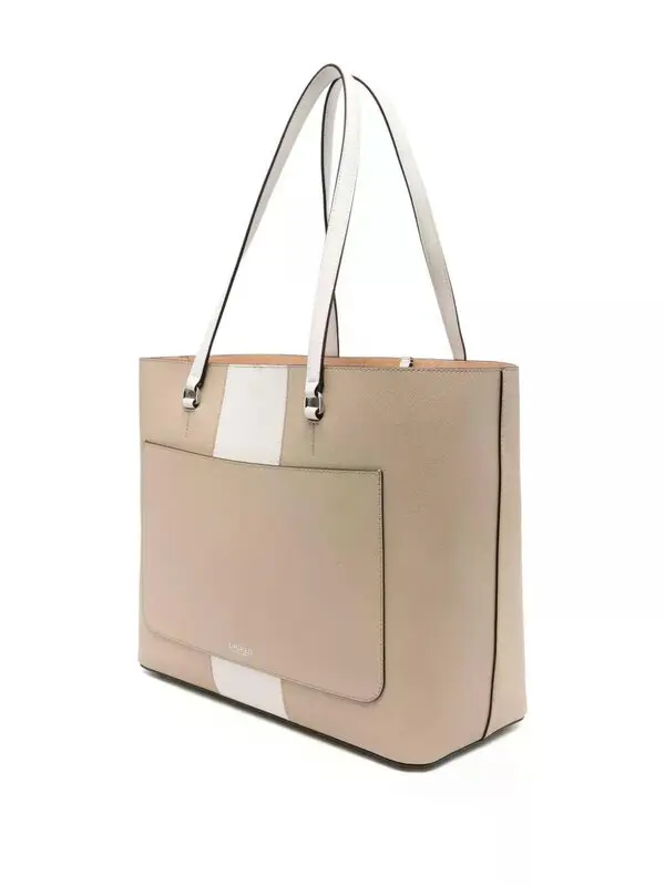 Ralph Lauren Panelled Leather Tote Bag